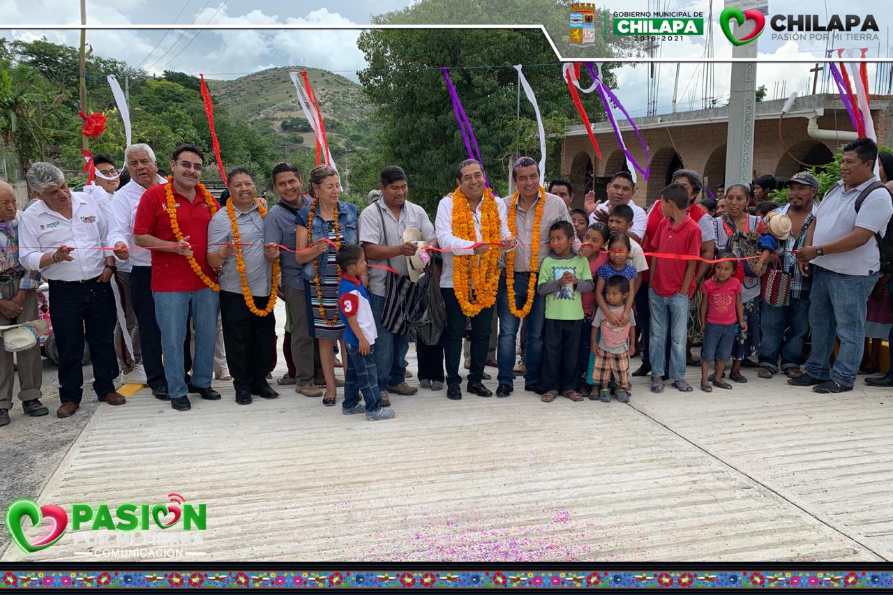 Entrega Gobierno de Chilapa una Pavimentación en la Población de ...